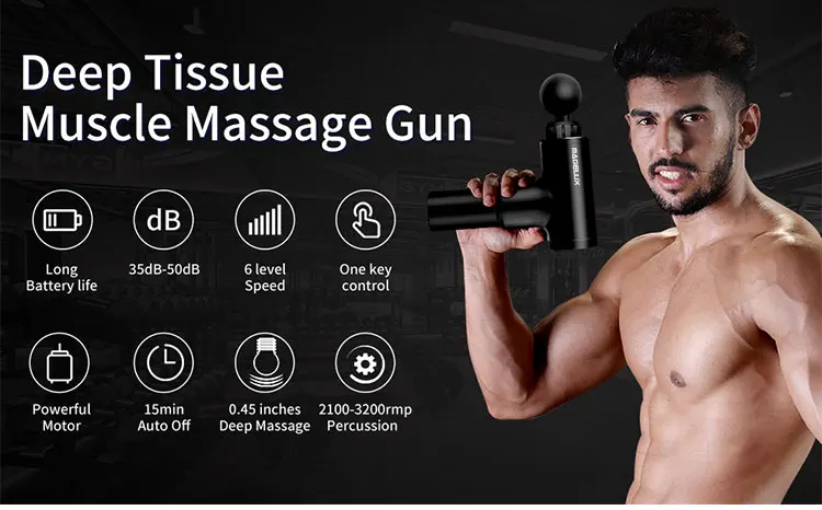 Factory Electric Sport Fascia Deep Tissue Muscle Relax Tool Handheld ...