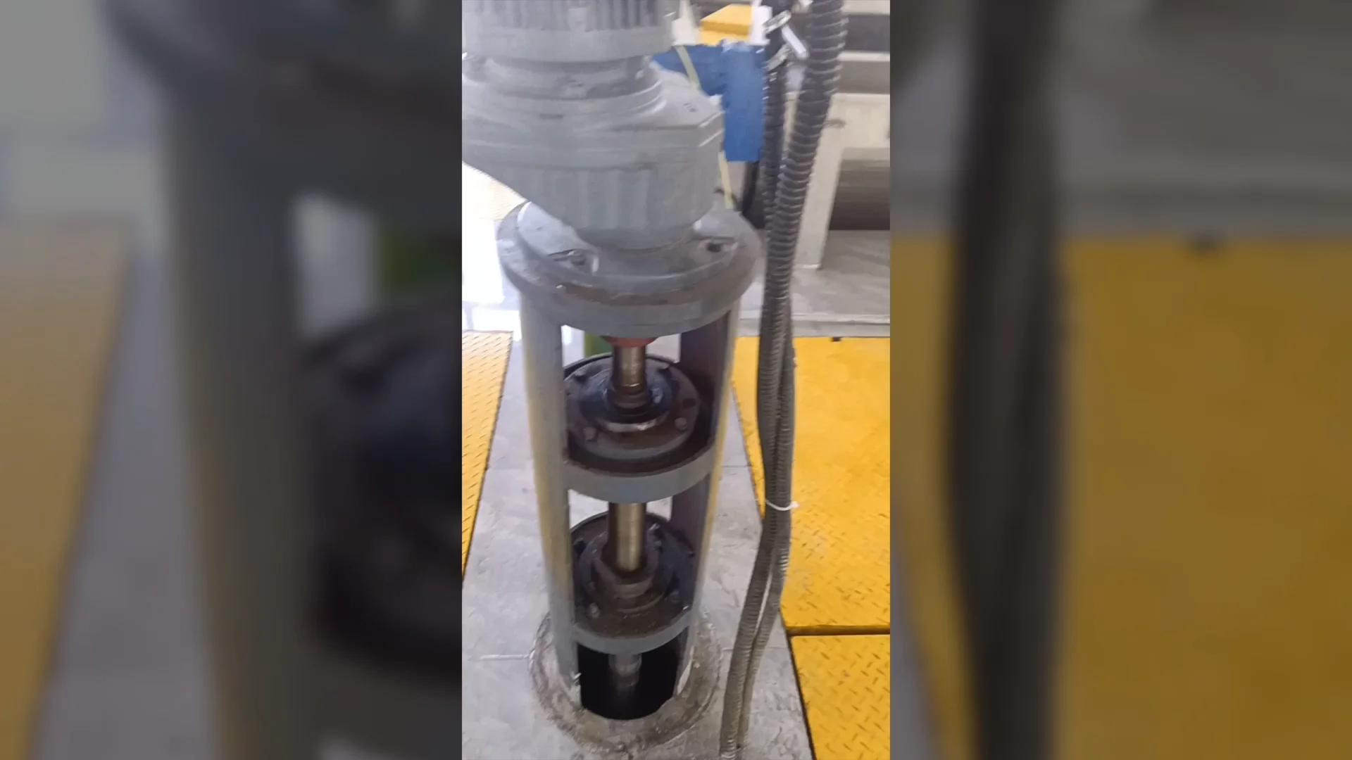 High Shear Speed Mixer Chemical Liquid Stirrer With Gearbox Axial Flow ...