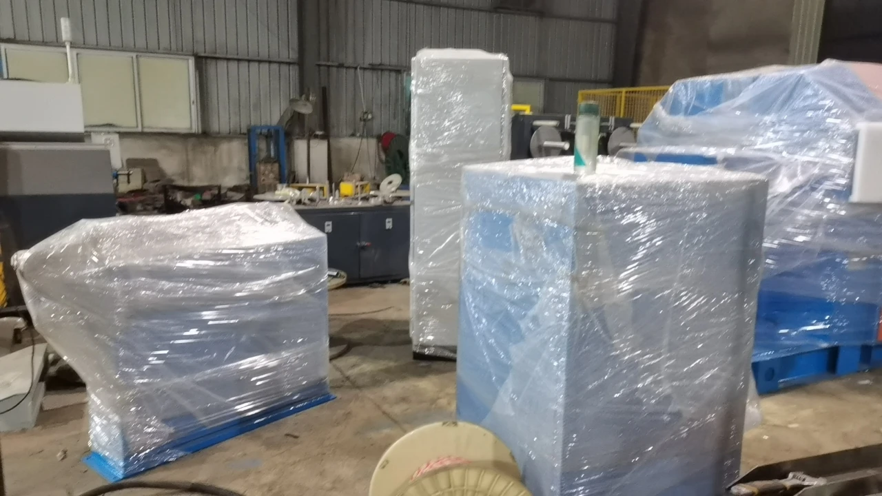 Lan Cable Figure 8 Cross Winding Machine Cable Manufacturing Equipment ...