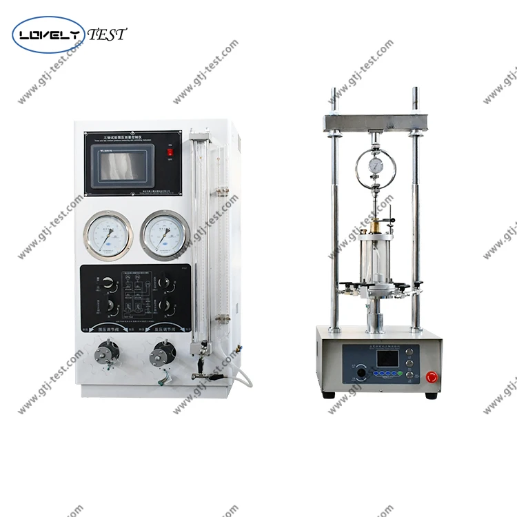 Lab Soil Stress-strain Controlled Shear Permeated Triaxial Test ...