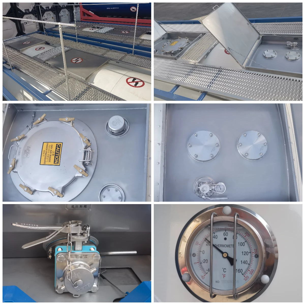 60% Concentration Nitric Acid Transport - 20' Stainless Steel Tank