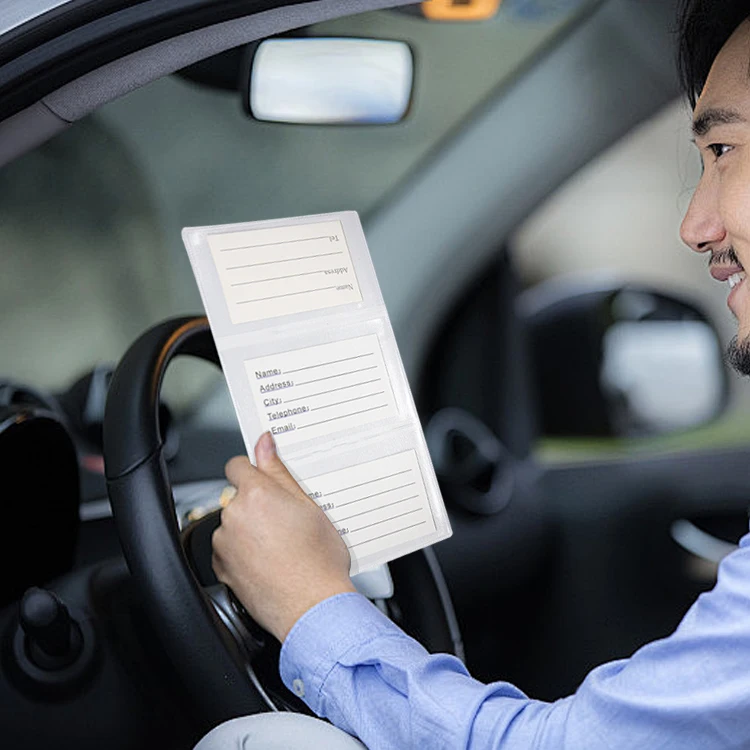 Pvc Car Document Holder Vehicle Registration Holder For German Vehicle ...