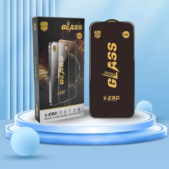 Arc Edges Anti-static Og Tempered Glass Anti Explosion Full Cover Esd ...