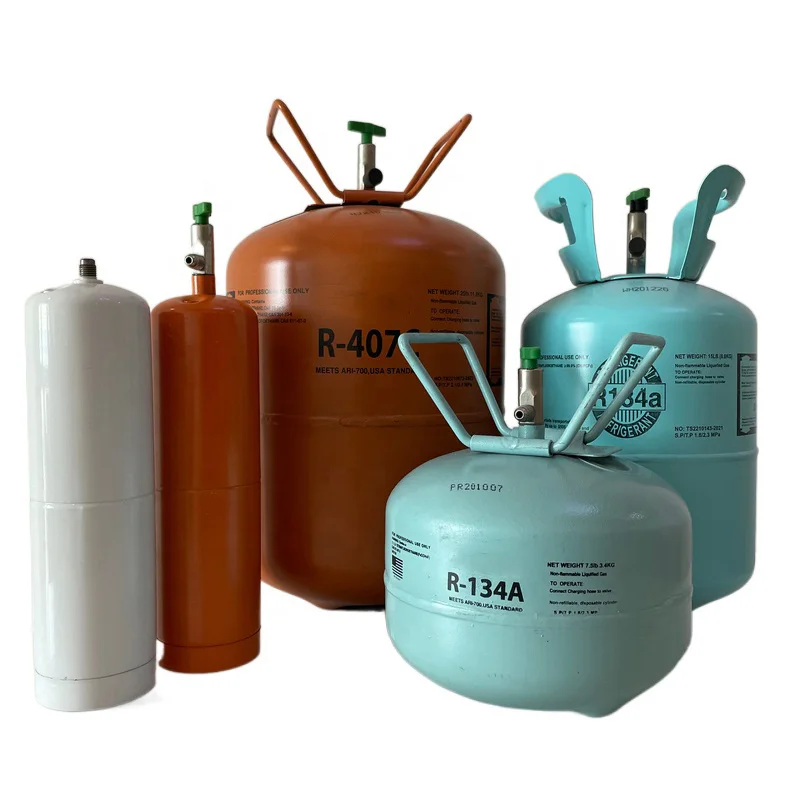 High Quality Gas Refrigerant R407 Cylinder Mixed Refrigerant Gas Refrigerant R407c - Buy ...