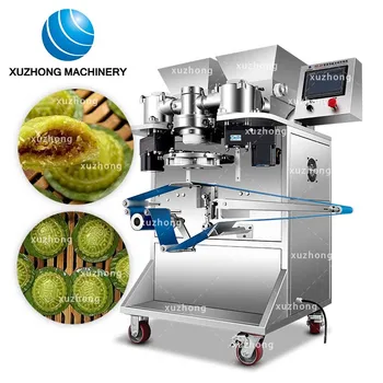 Automatic Industrial Red Peach Kueh Peanut Filling Machine Red Peach ...