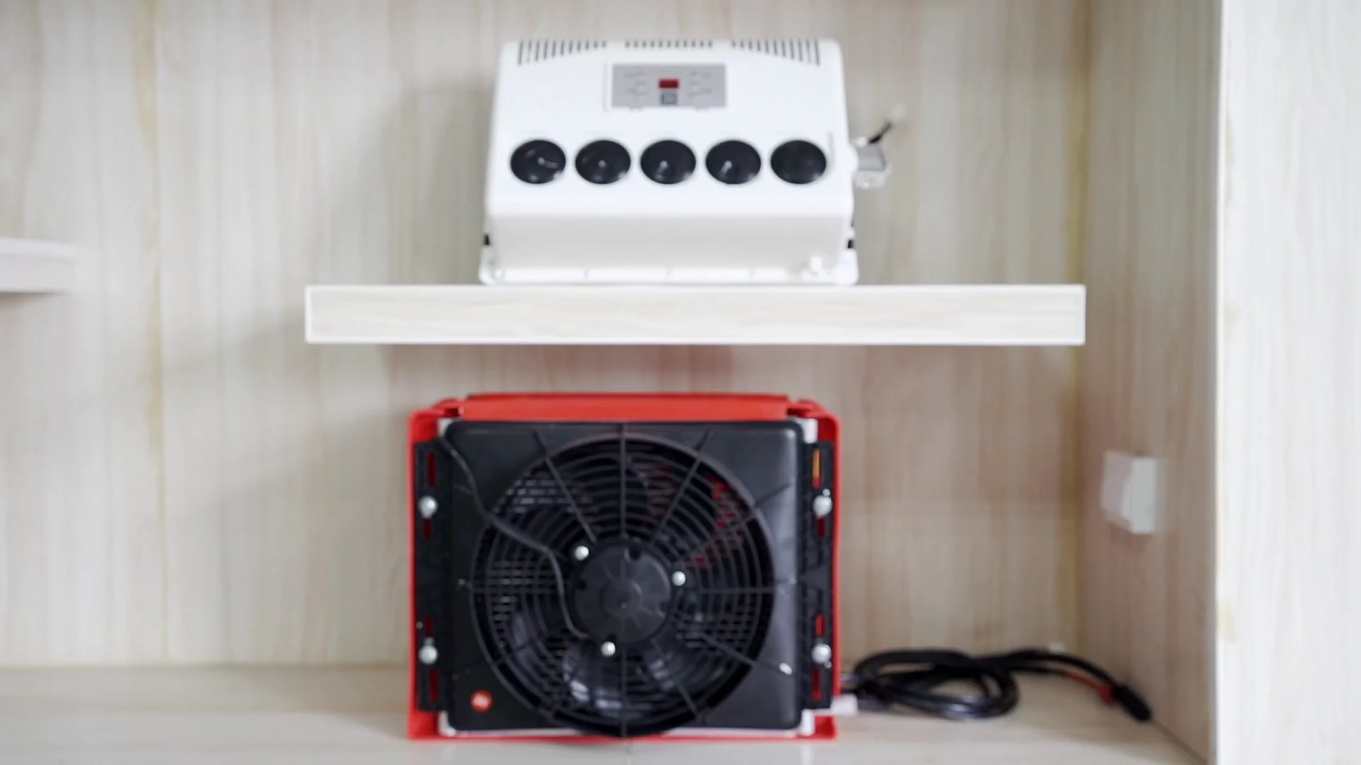 24 Volt Split Electric Parking Backpack Dc Truck Split Air Conditioner ...