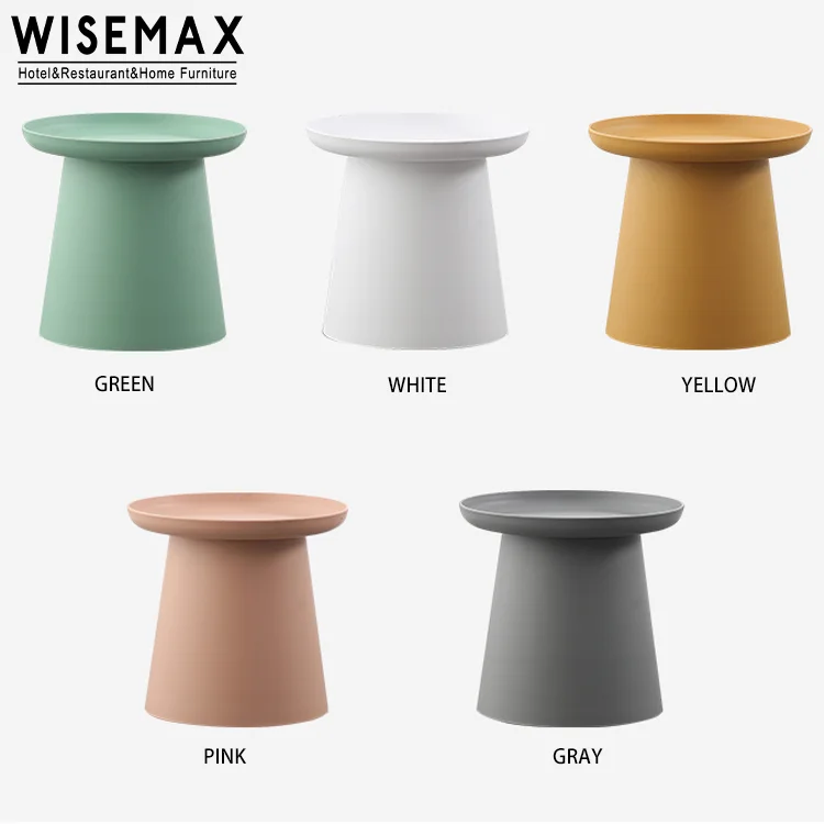 Modern Cheap Round Coffee Table for Living Room - WISEMAX