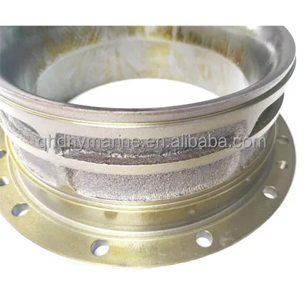 Gas Outlet Flange for Turbocharger TPS52 - Ship Engine Spare Parts
