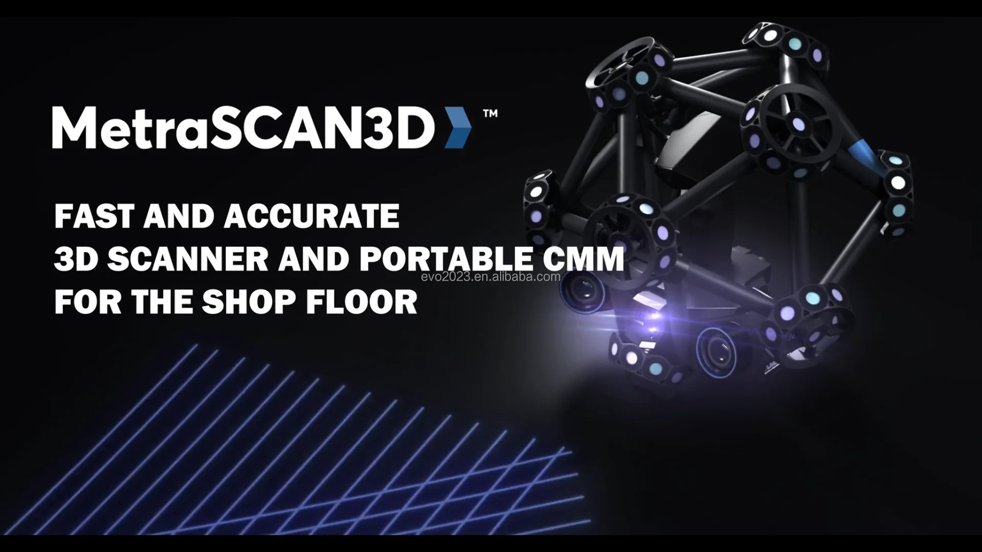 Metrascan 3D - High Precision 3D Scanner for Industrial Use
