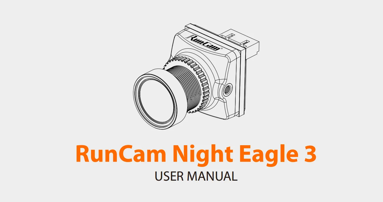 Runcam Night Eagle 3 Micro Fpv Night Camera 1500tvl Support Osd For ...