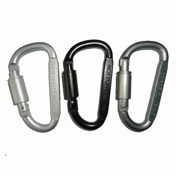 Cheap Mini Flat D Shaped Aluminum Carabiner - Buy D Shaped Aluminum ...