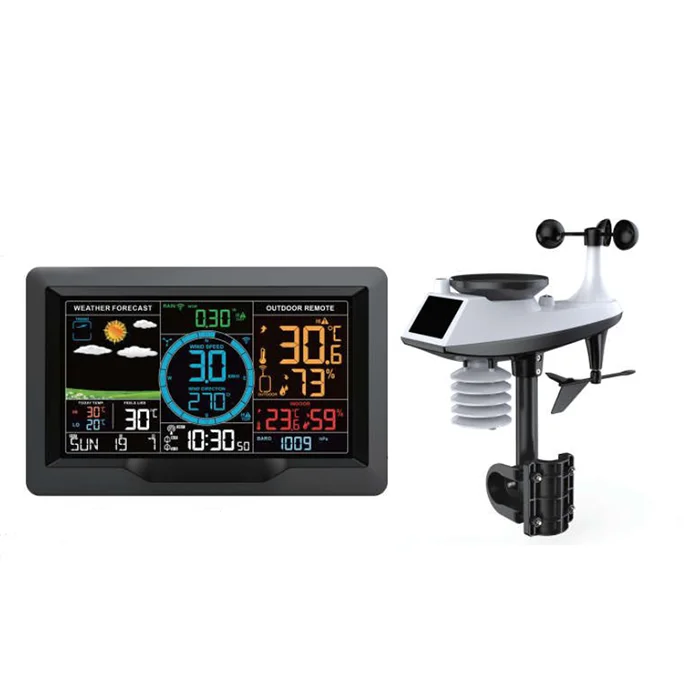 Professional Weather Station Digital Thermometer Hygrometer Weather ...