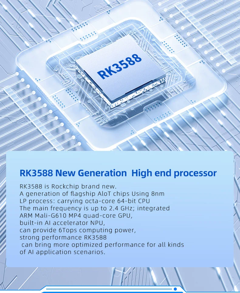 Factory Video Wall Controller with CMS Adopted RK3588 LCD Advertising Screen 1 Input to 2 ...