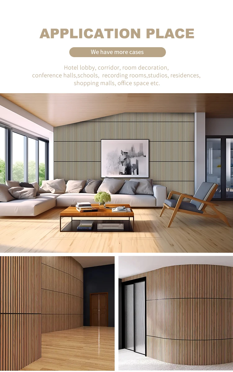 Tiange 60cm Akupanel Square Akustik Wall Acoustic Panels 3d Wooden Oak ...