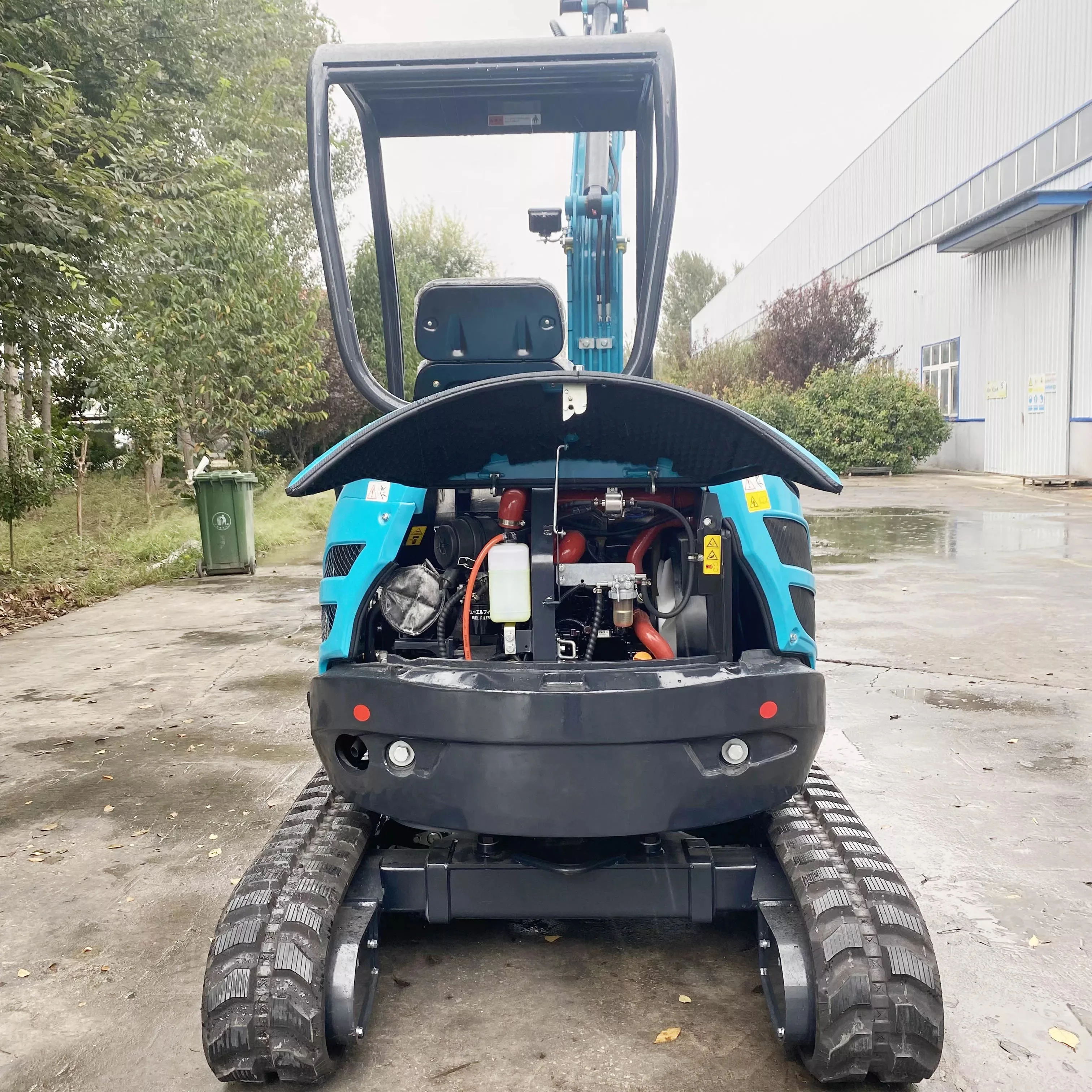 Hochwertiger Kostenloser Versand Mini Bagger Hydraulik Bagger 1 Tonne ...