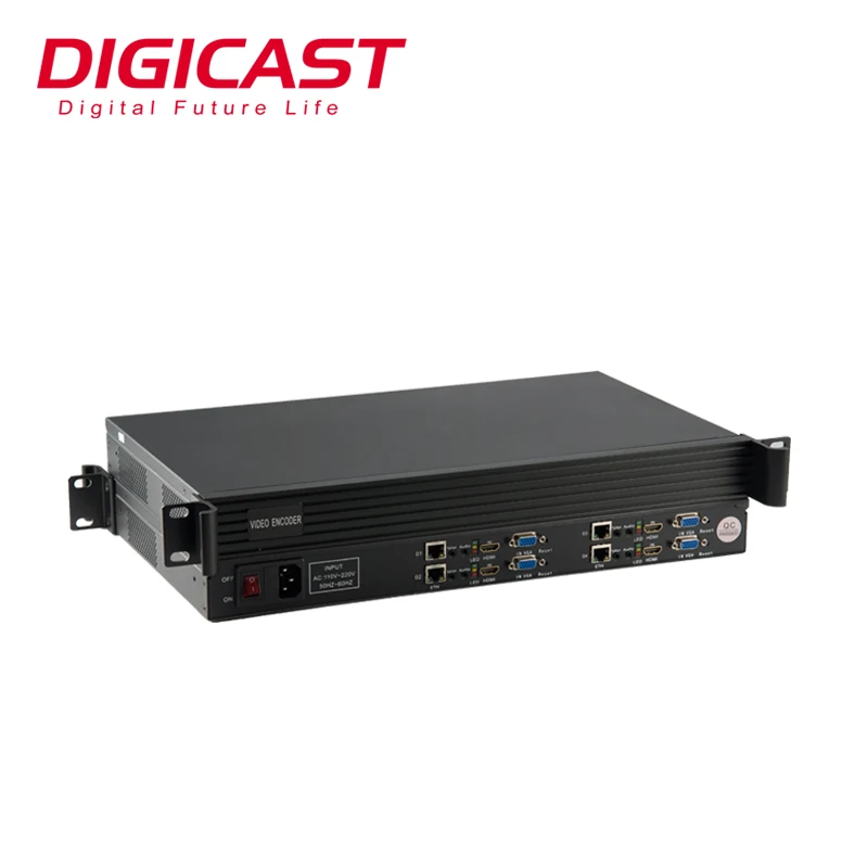 Profesional Iptv Ott Video Streaming Codificador H264 Mpeg4 1u 4 ...