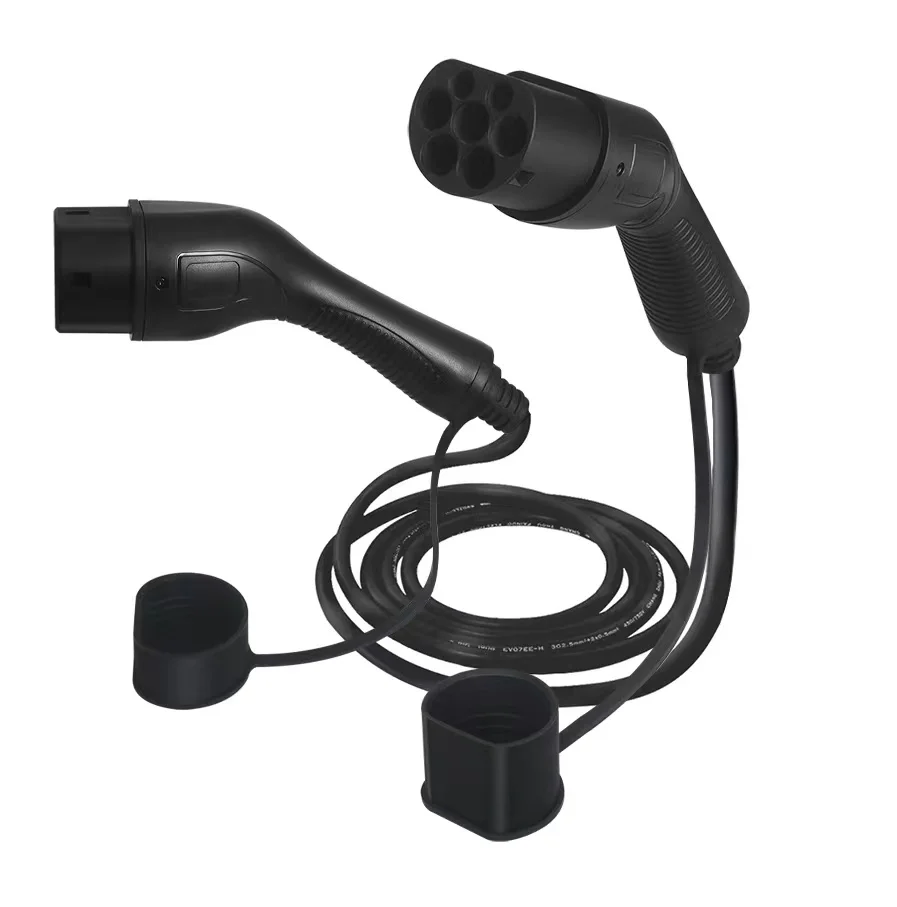 16A 32A 3 Phase Ev Charging Cable 22kw Mode 3 Electric Car Charging ...