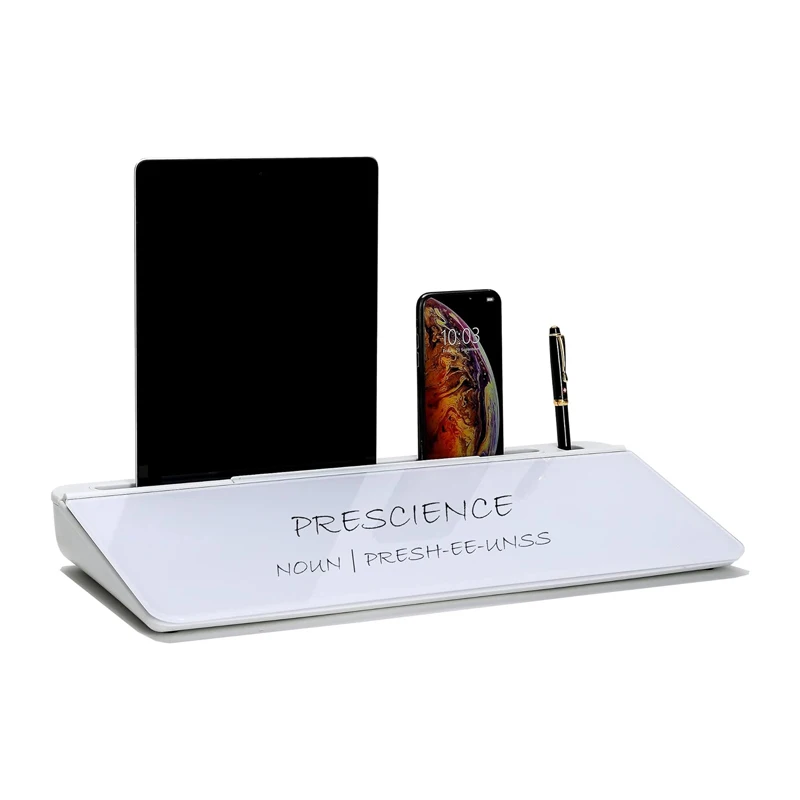 Desktop Whiteboard - Dry Wipeable Glass Pad by Bonvan