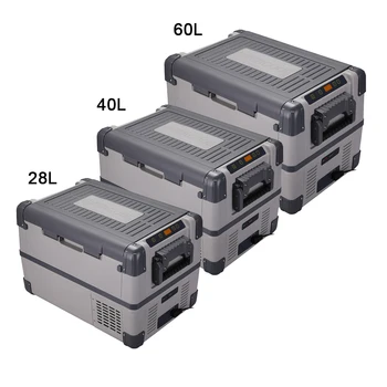 Evercool 40l Portable Camping Cooler Dual Zones Compressor Cooling ...