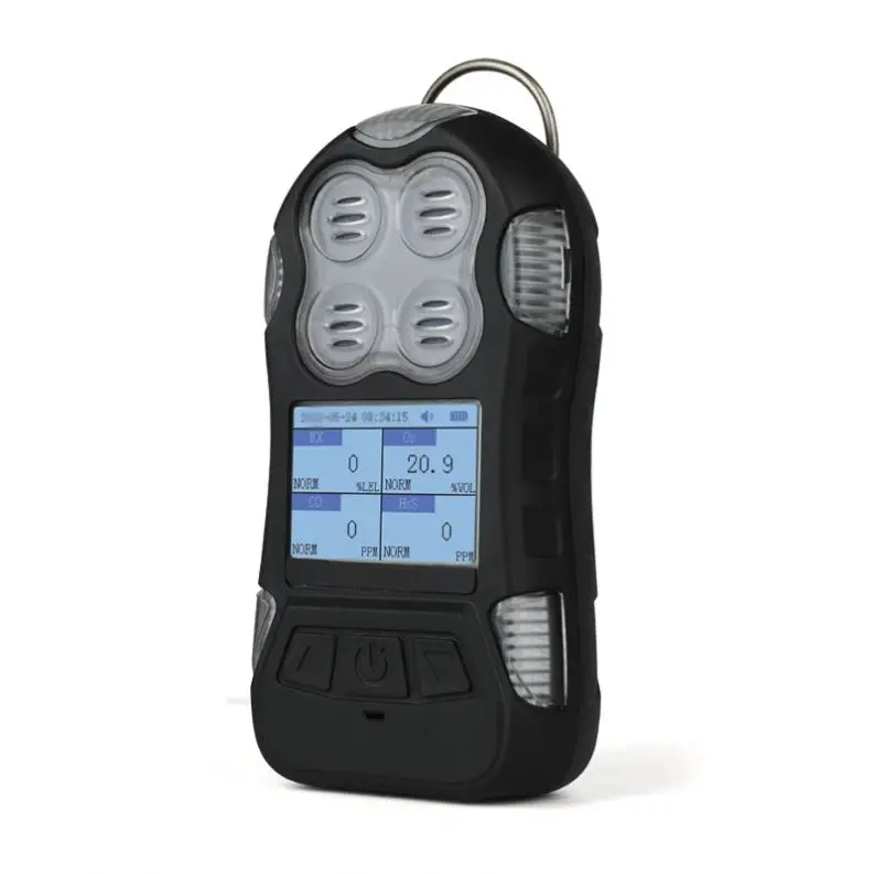 4 Gases Detecting Co O2 Lel H2s Portable Gas Detector For Co - Buy ...