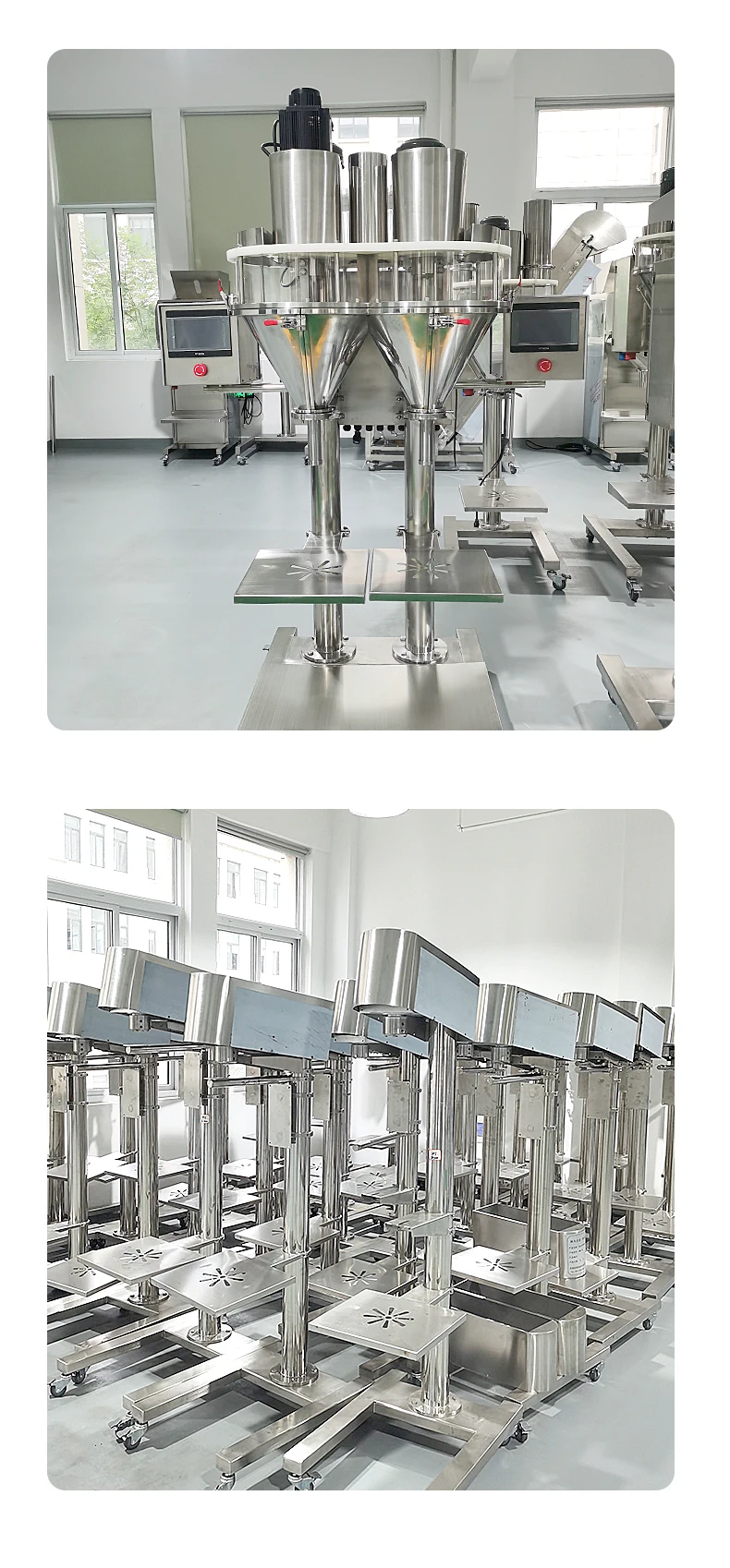 Semi-automatic Dry Protein Powder Weighing Packing Filling Machine 500g ...