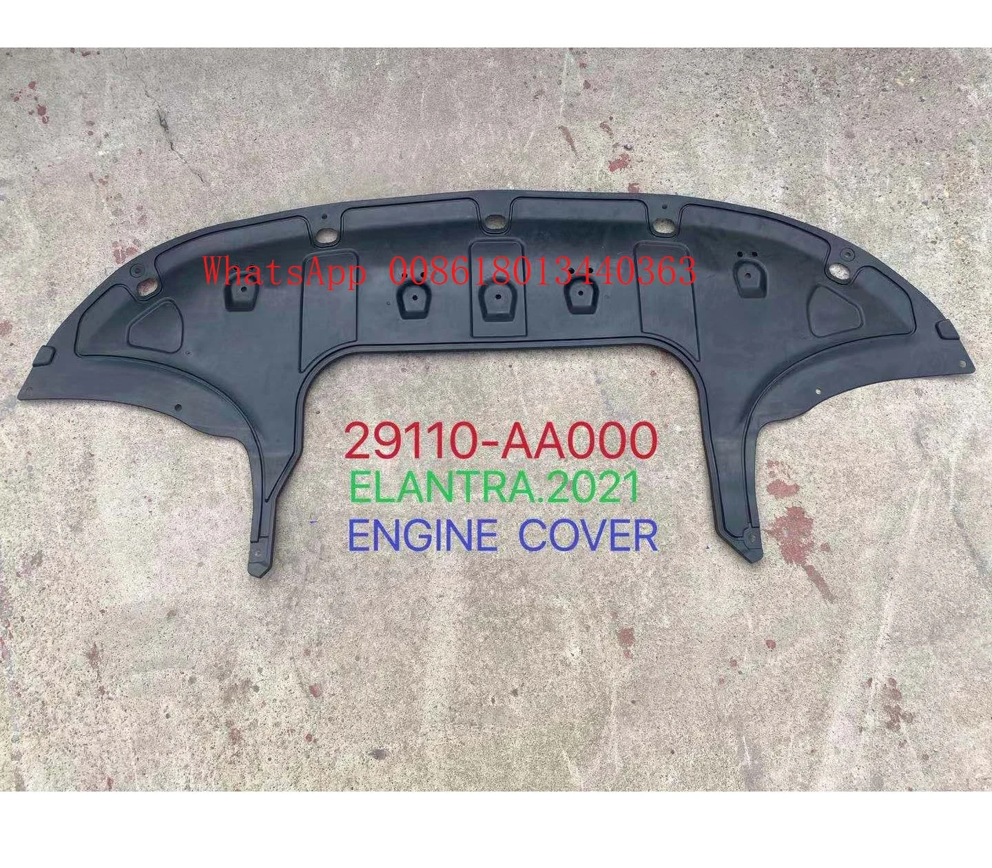 Engine Cover For Hyundai Elantra 2021 2022 2020 2023 2024 Buy Headlamp ...