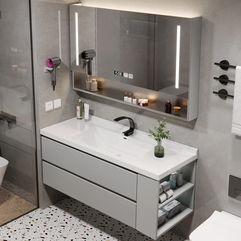 Modern Luxury Hotel Modern Luxurybathroom Vanities Led Vanity With Sink ...