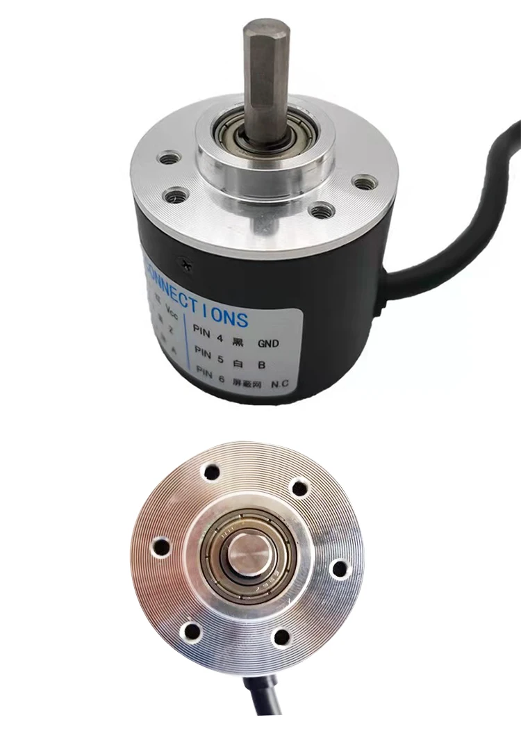 38mm Rotary Encoder Industrial Machine Incremental Optical Encoder ...