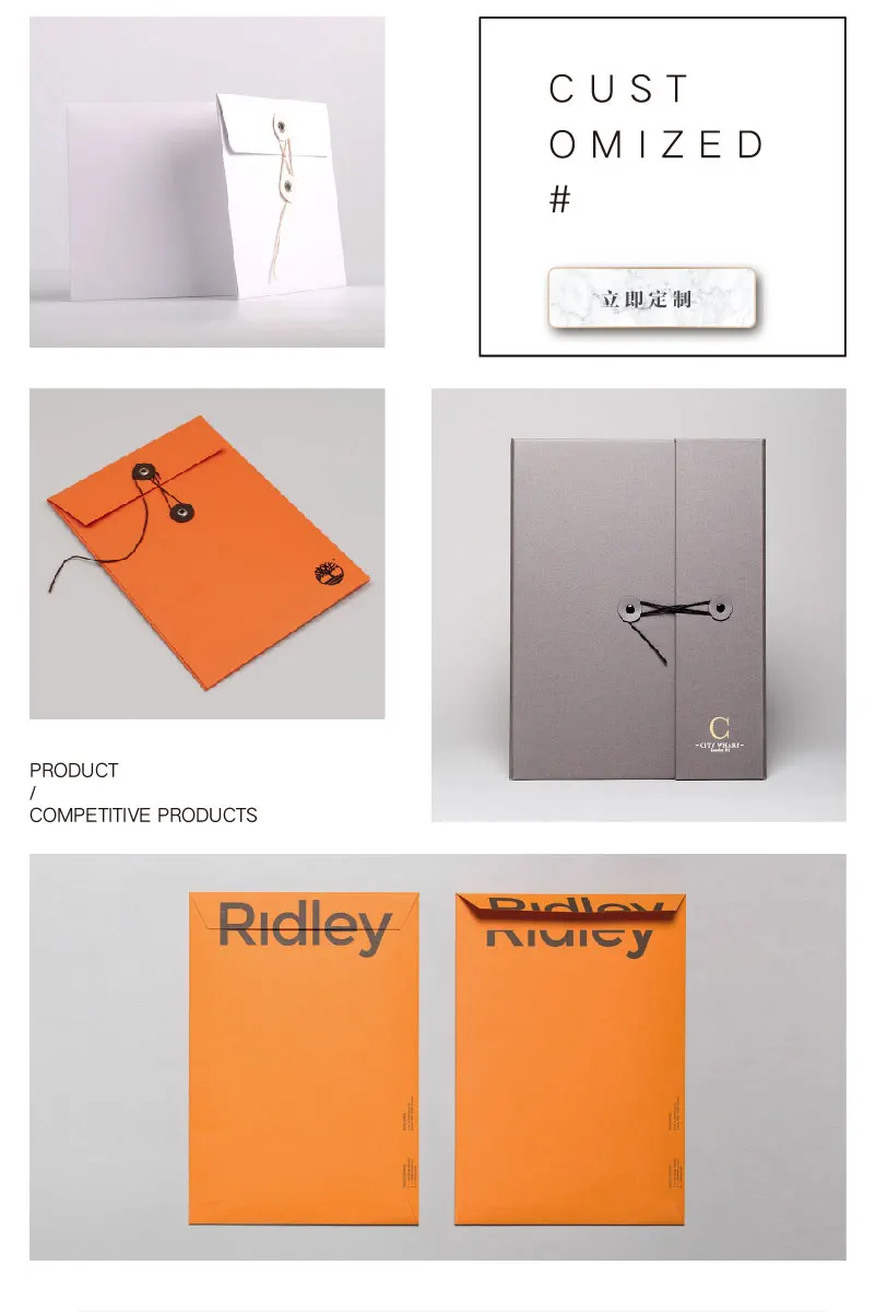 Big Size Kraft Paper Garment Envelope Packaging Custom T Shirt Box With ...