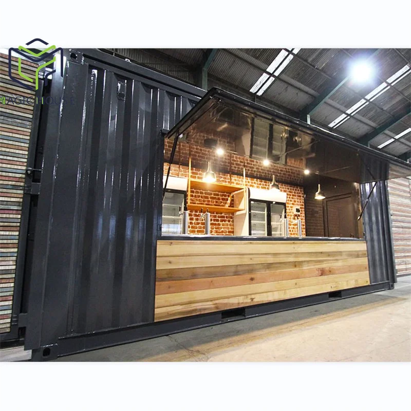 Portable shipping container bar for sale container cafe design with ...