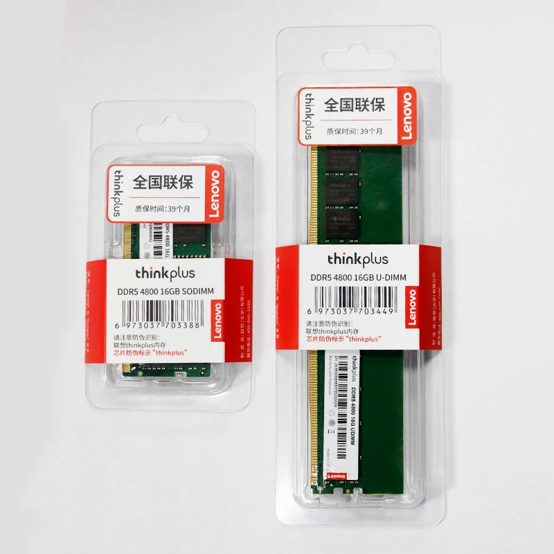 Lenovo Thinkplus Laptop Memory Ram Ddr5 5600mhz 16g 32g 1.1v Memory Ram ...