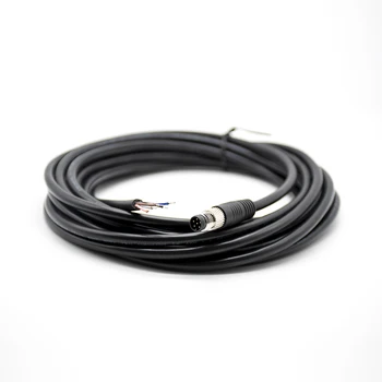 M8 6 Pin Cable Connectors 6pin 6p Water Female A Code Ip67 Retractable ...