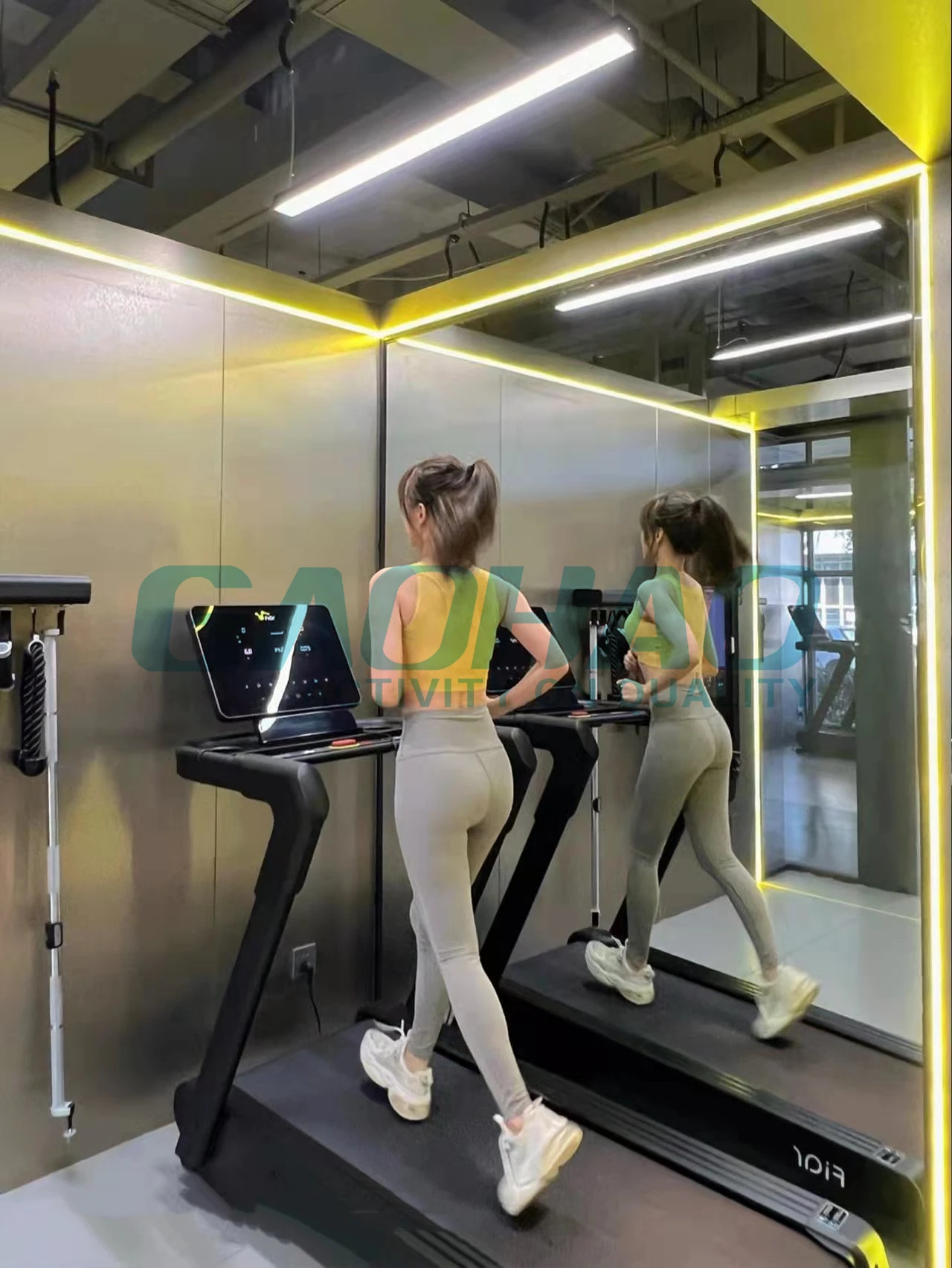 Home Gym Wall-Mounted Smart Mirror - Fitness Training Machine