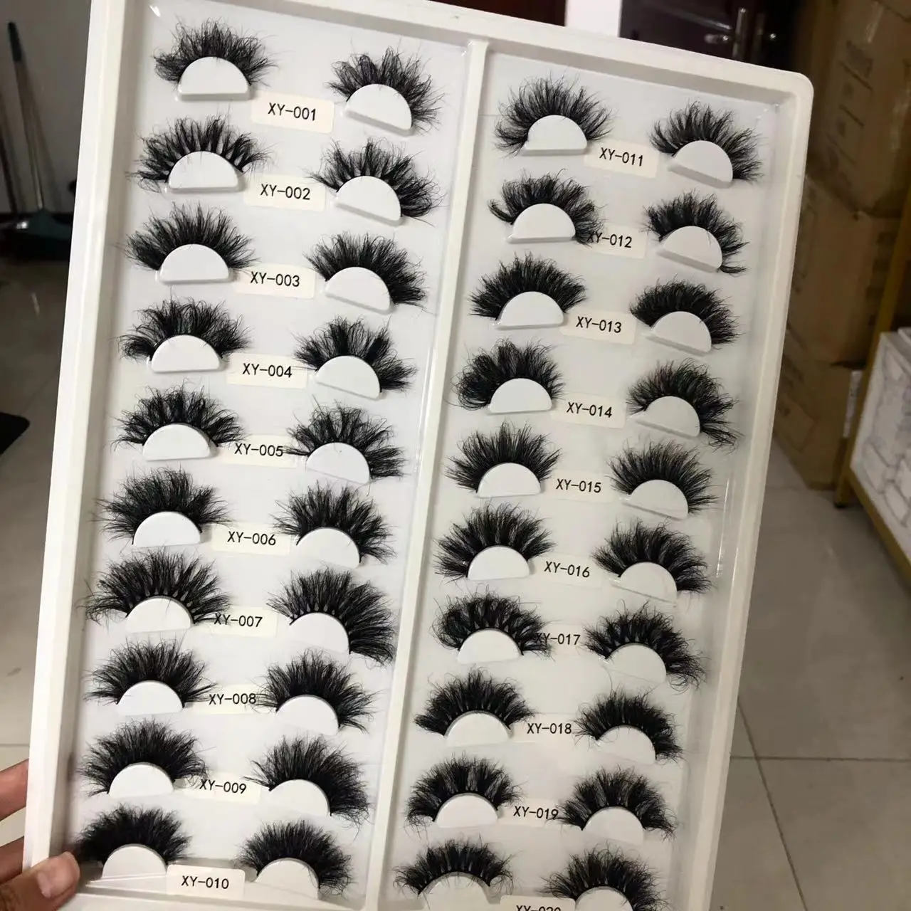 Custom Logo Eyelash Products 100% 3d Mink Eyelashes Create Your Own ...