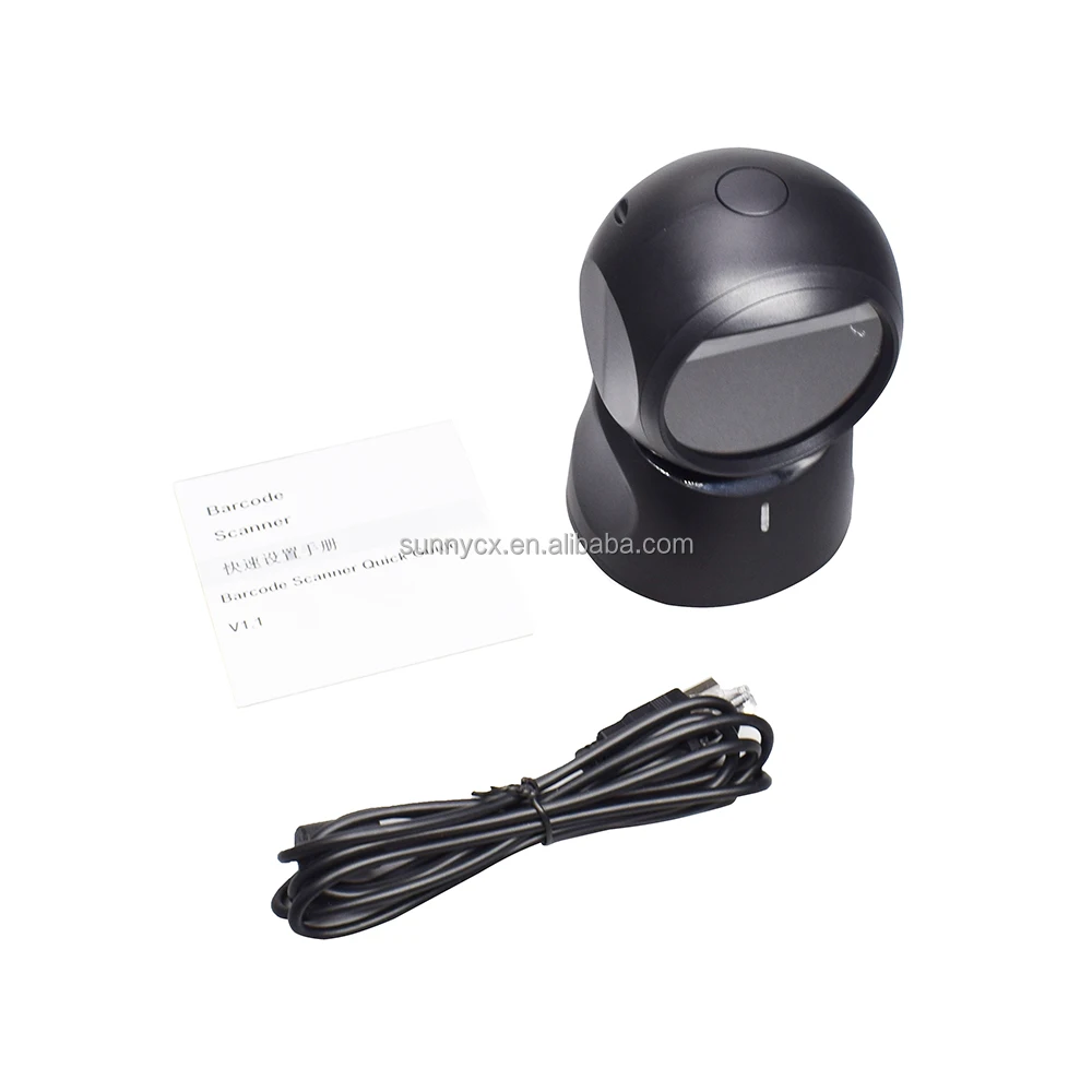 Cmos Multi-directional 1d 2d Automatic Barcode Reader Payment Platform ...