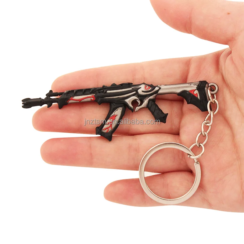 New Valorant Vct Lock In Valorant Knife Metal 8cm Keychain Mini Model ...