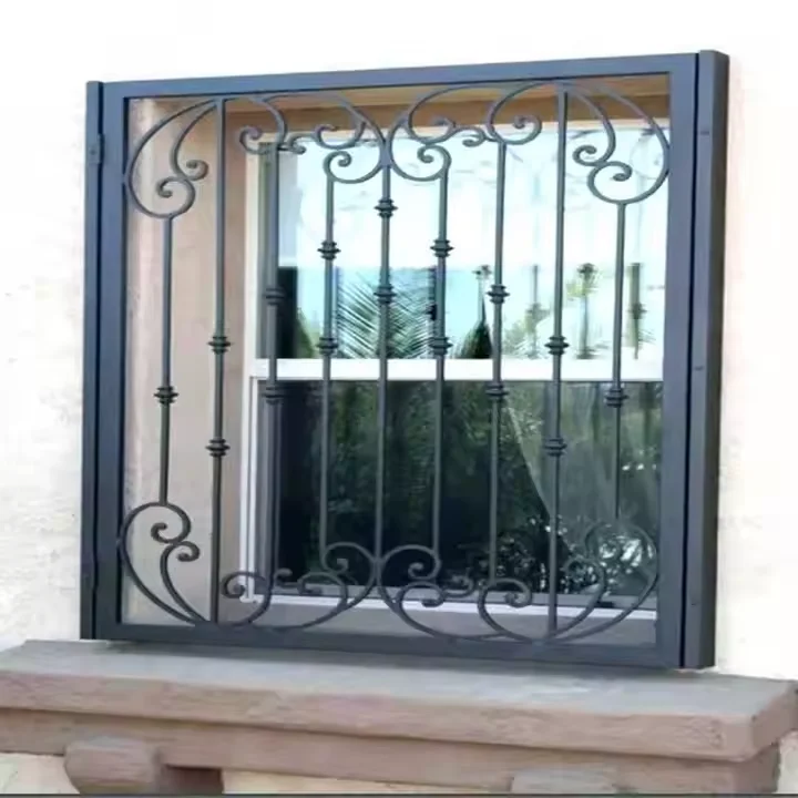 High Quality Wrought Iron Window Guardrails Middle Eastern Style Steel ...