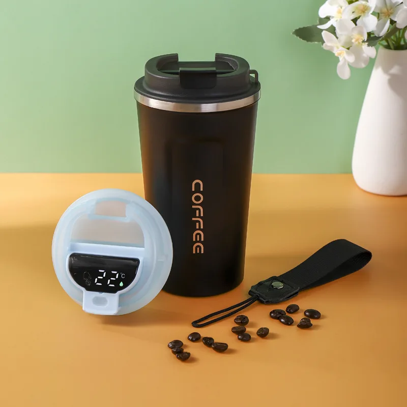 380ml & 510ml Stainless Steel Travel Cups - Keep Drinks Hot or Cold