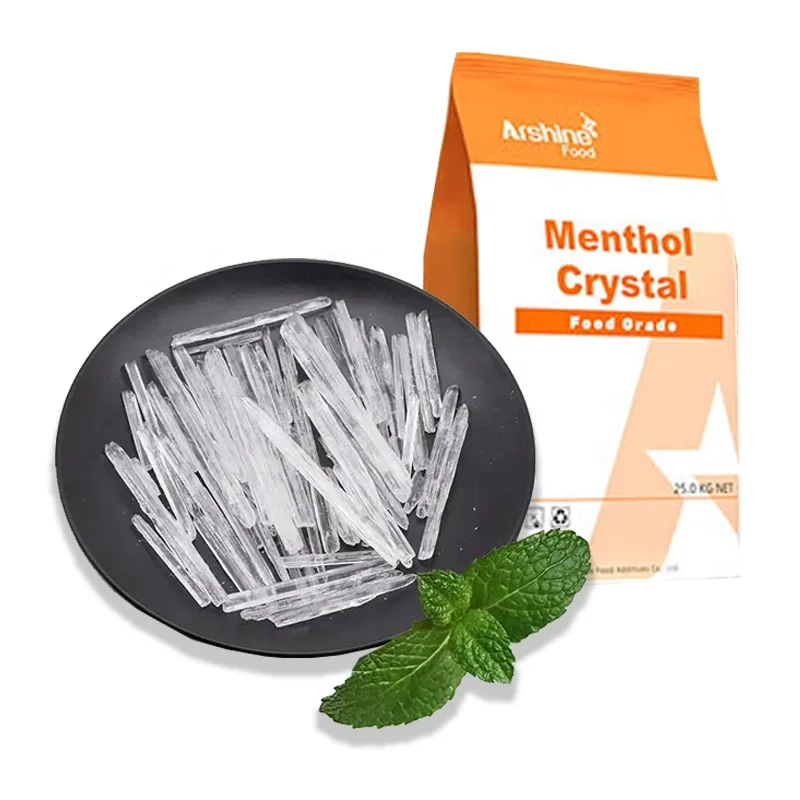 Crystals Mint Crystals L-menthol Methly In Bulk High Purity Bear Brand ...