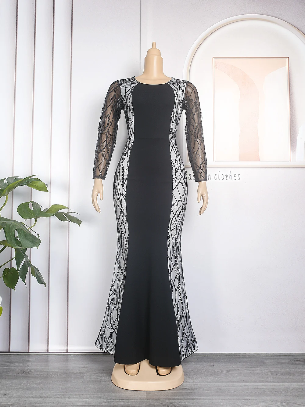 H & D African Turkey Dresses For Women Plus Size Long Evening Dress ...