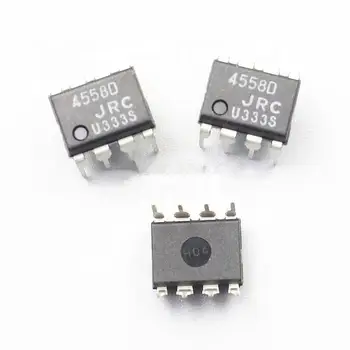 Jrc4558d Dip8 Dual Operational Amplifier Chip Electronic Component Ic Integrated Circuit - Buy ...