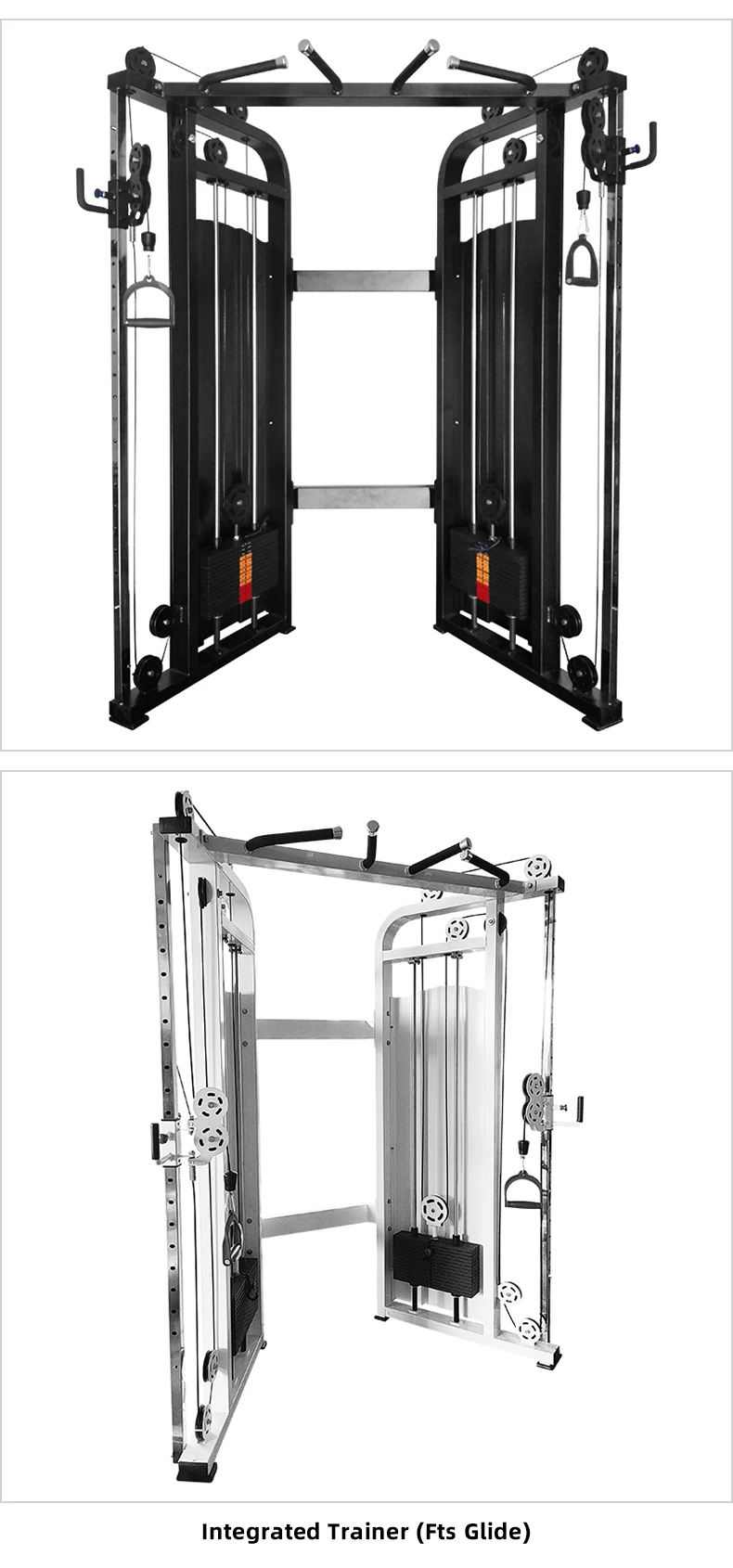 Gym Equipment - Commercial Fitness Cable Crossover Machine