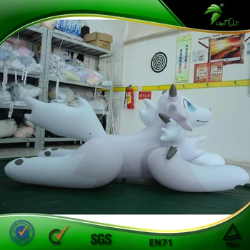Hongyi Sexy Inflatable Fox Ride On Inflatable Pokemon Lycanrock Japan ...
