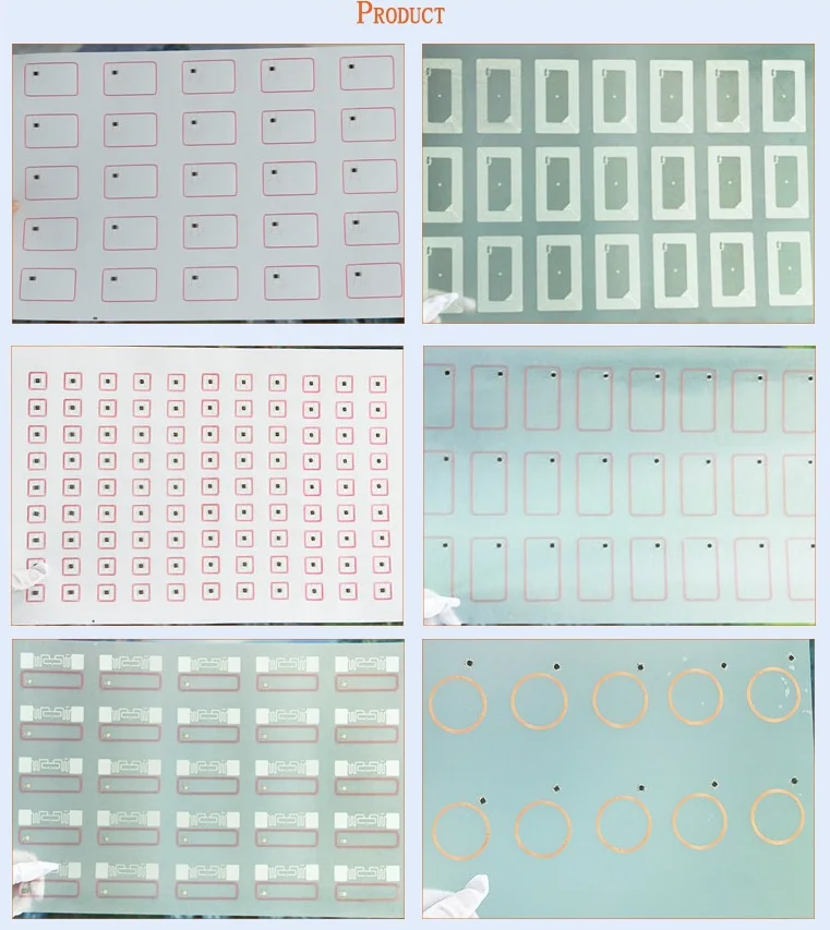 Wholesale Pvc 13.56mhz Smart Rfid Card Inlay Sheet Prelam - Buy Card ...