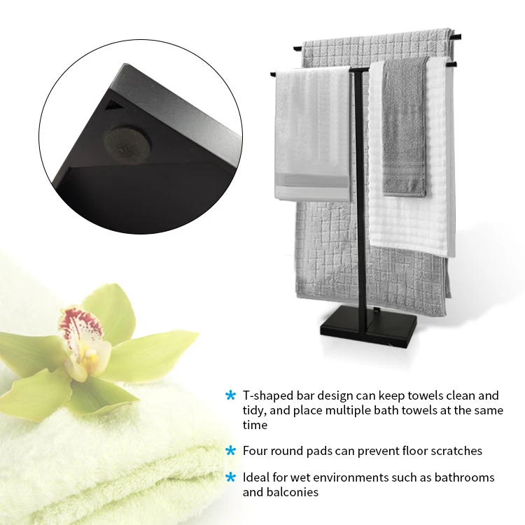 Jh-mech Drying And Display Rack With Non-slip Base Metal T Shape ...