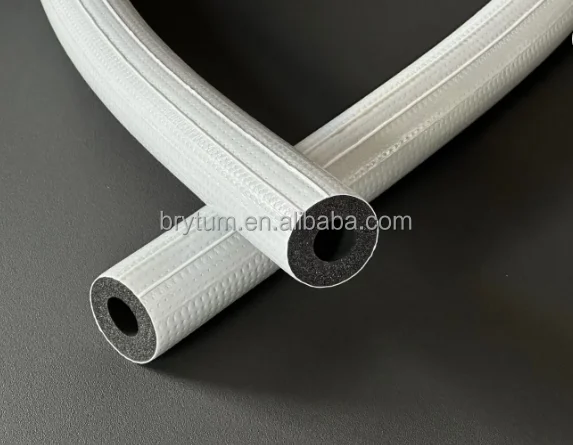 Uv-resistant Polymer Coating Rubber Foam Tube for Insulation