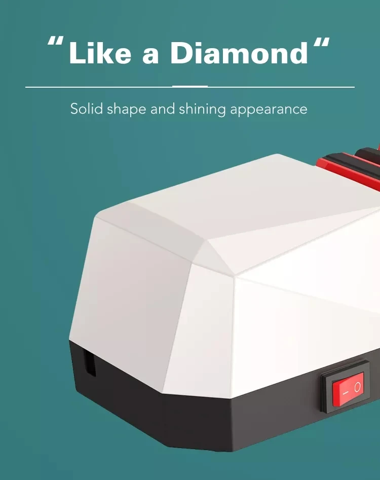 Electric 3 Stage Diamond Disk Knife Sharpener - Renzen