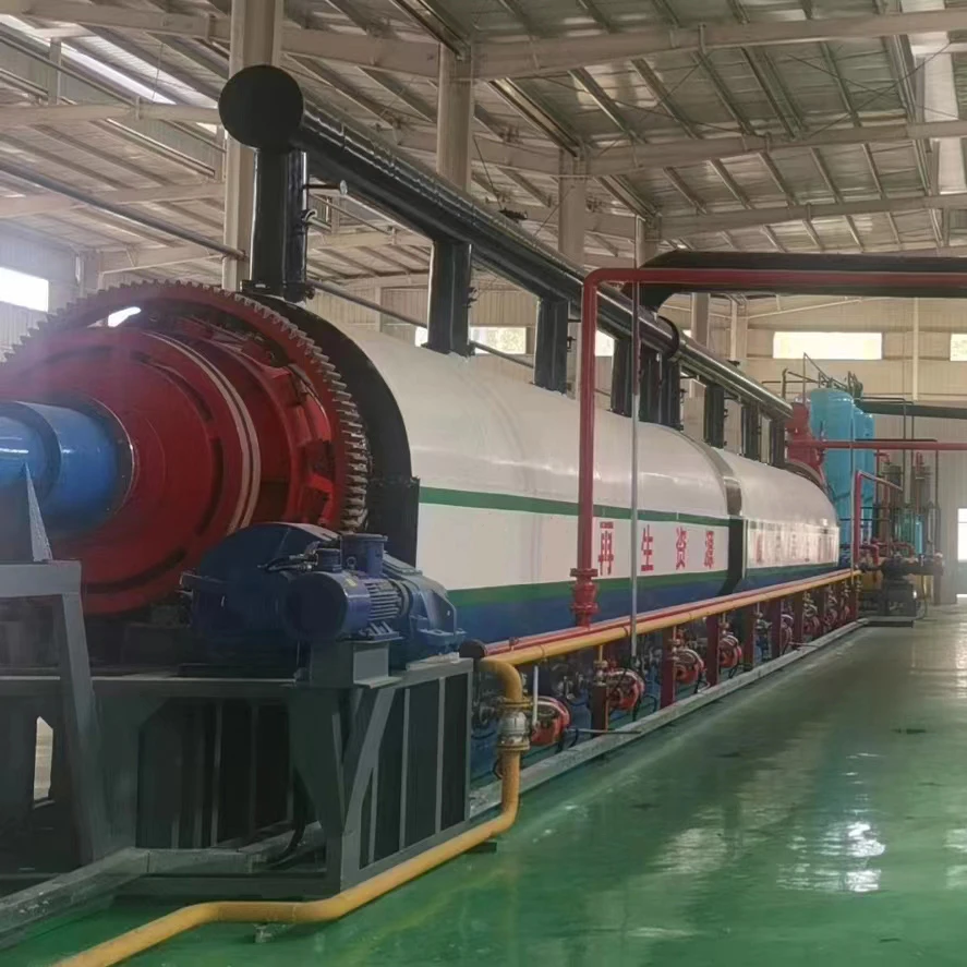 Continuous waste plastic pyrolysis machine reactor plant| Alibaba.com