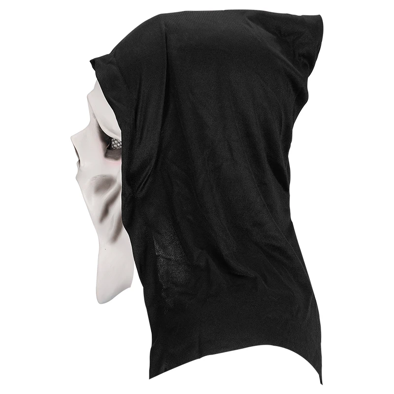 Demon Half Clown Mask Disgusting Latex Mask Scary Face Cover For ...