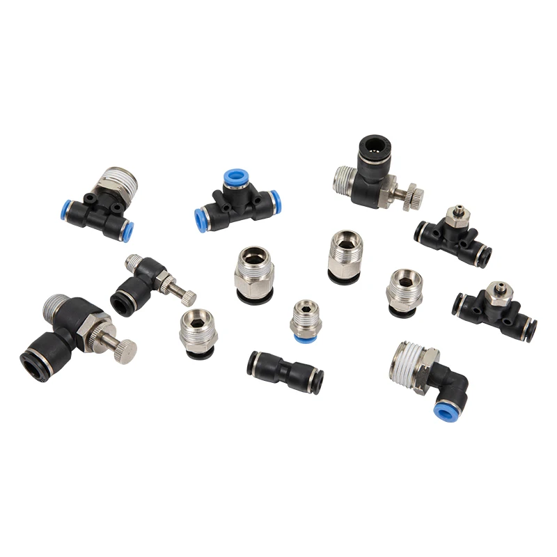 Different Types Inch Pc/pu/pe/py Sealed Air Connectors Male Female ...